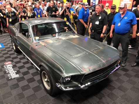 Mecum Auctions A Week Ago The Bullitt Mustang Became Facebook
