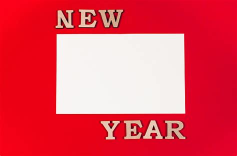 할 일 목록 백색과 빨강 배경에 나무 편지 새 해에서 서명 단어 새 해입니다 목표 및 목적 0명에 대한 스톡 사진 및 기타 이미지 Istock