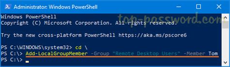 Add User To Remote Desktop Users Group In Windows 10 Password Recovery