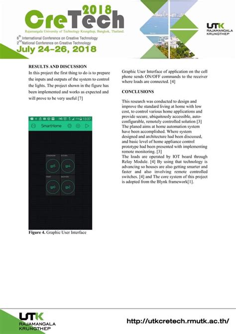 Implement Via Smart Home Blynk PDF