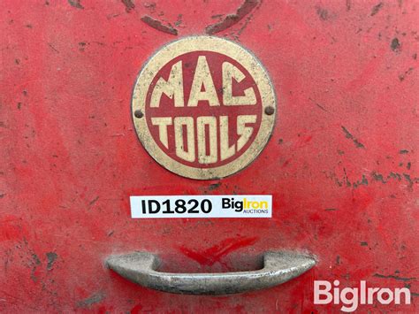 Mac Tools 6 Drawer Toolbox Bigiron Auctions