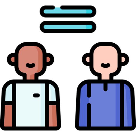 Equality Special Lineal Color Icon