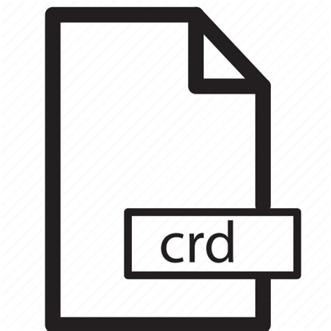 Computer Crd File Format Send Share Icon