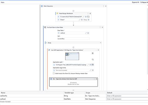 extracting the document number and in sap and writing it into excel for