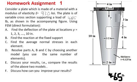 Solved In Fixed In Homework Assignment Consider A Chegg