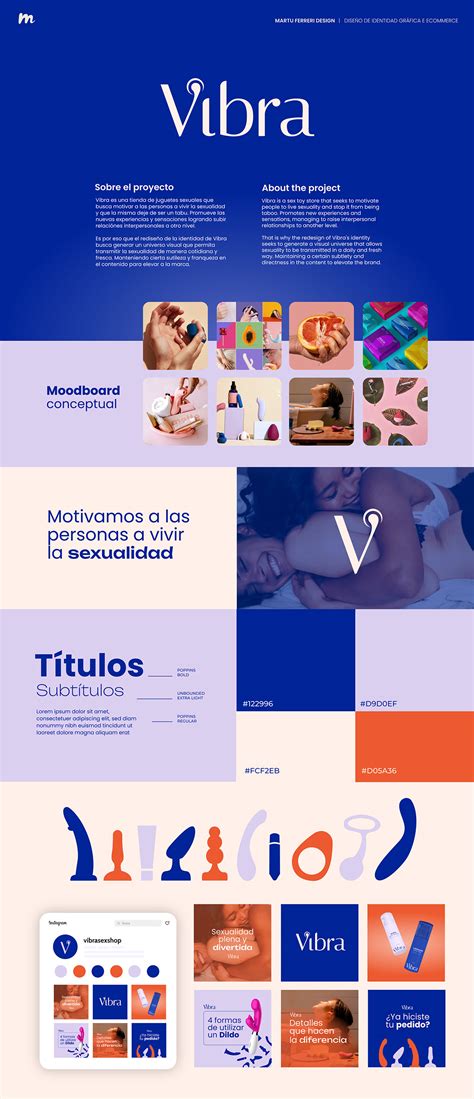 Vibra Sex Shop Identidad Gráfica E Ecommerce Behance