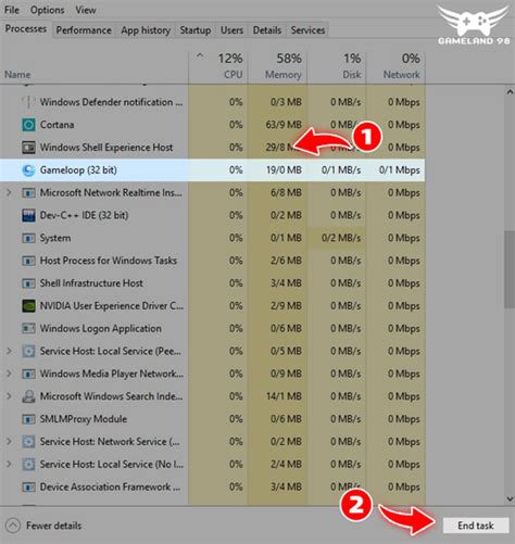آموزش رفع ارور Failed To Start The Emulator گیم لوپ