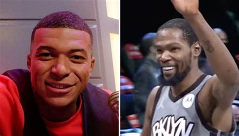 Nba Après Leur Rencontre Virale Le Message Cash De Kd Pour Kylian Mbappé