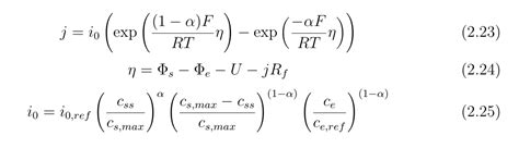 Is Kinetic Reaction Rate Coefficient A Function Of Soc Of Li Ion