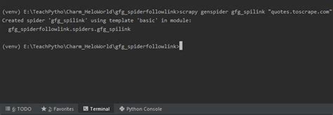 How To Follow Links With Python Scrapy Geeksforgeeks