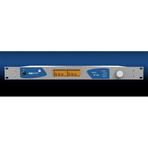 2wcom IP 8e DVB Audio IP ASI Encoder Base Unit With 1 X 230VAC Power Supply IP ISDN Audio