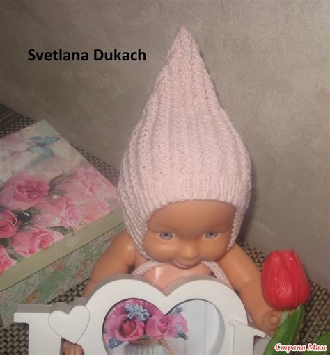 КАК связать ШАПОЧКУ Эльф СПИЦАМИ Страна Мам