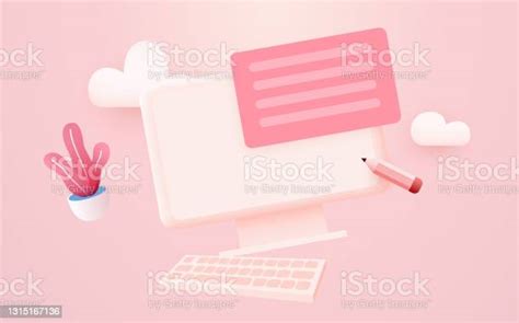 직장 개념 사무실 테이블입니다 공동 작업을 위한 디자인 데스크톱 컴퓨터입니다 데스크탑 컴퓨터에 대한 스톡 벡터 아트 및 기타