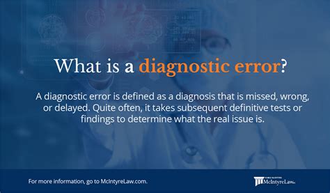 Misdiagnosis Other Diagnostic Errors McIntyre Law P C