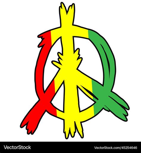 Rasta Peace Symbol