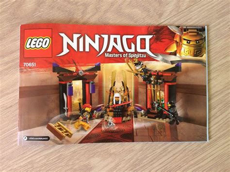 Lego Ninjago Throne Room Showdown Hobbies Toys Toys Games On Carousell