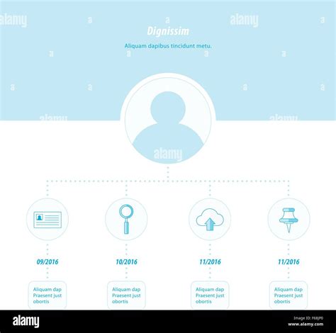 Color Timeline Stock Vector Images Alamy