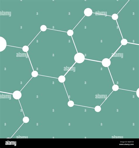 Chemical Structure Simple Banner Structure Line Abstract Chemical