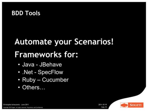 Introduction To Behaviour Driven Development Ppt