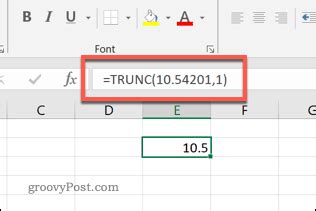 How To Use The TRUNC Function In Microsoft Excel