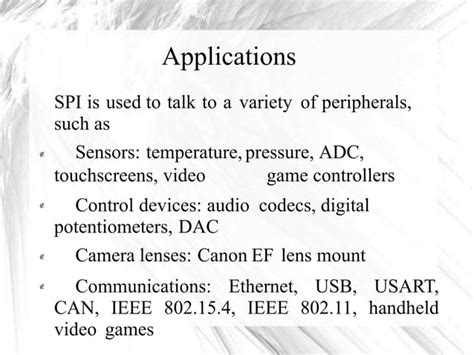 serial peripheral interface embedded system protocol