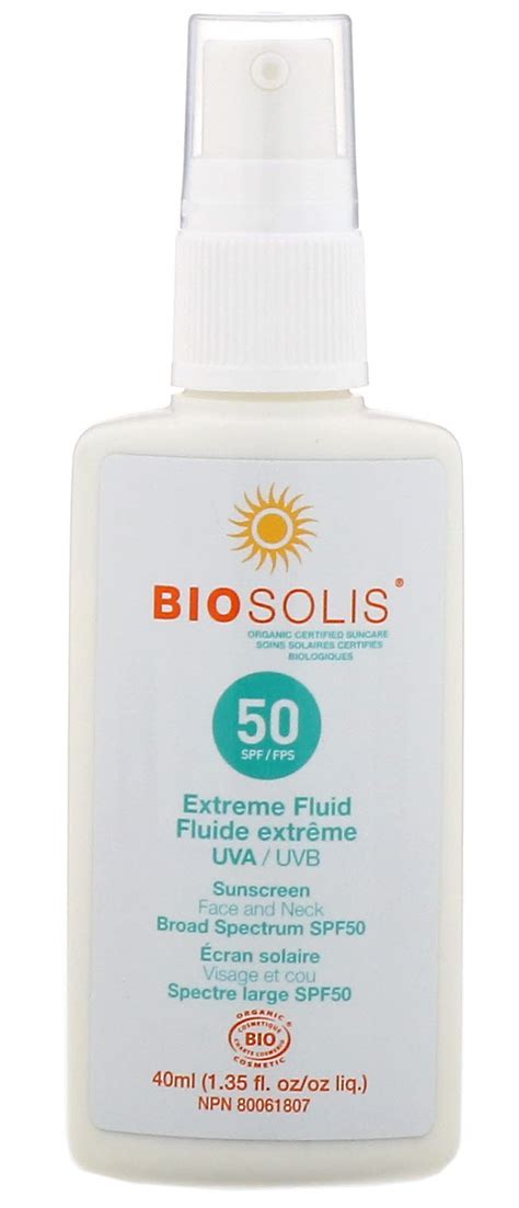 Biosolis Extreme Fluid Sunscreen Spf 50 ingredients (Explained)