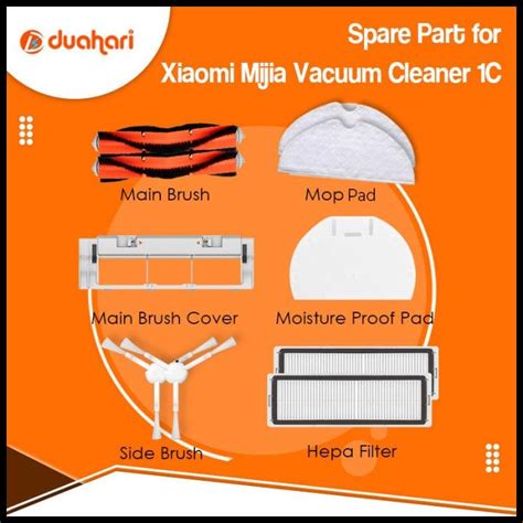 Jual Spare Part Vacuum Cleaner Xiaomi Mijia 1C Cleaner Parts | Shopee ...