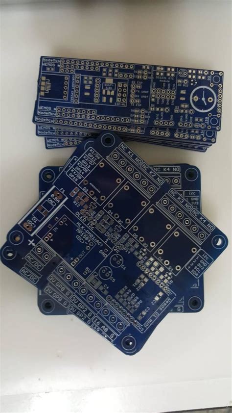 Pcb For ESP Wifi Clock Share PCBWay