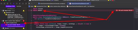 Integrate MLKit To Swift In IOS For FrameProcessor Plugin Issue 401 Mrousavy React Native