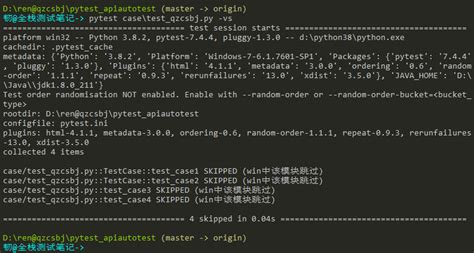pytest简易教程 跳过用例 skipskipif 全栈测试笔记 博客园
