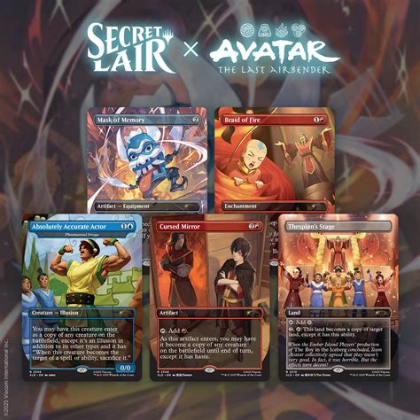 Secret Lair X Avatar The Last Airbender The Ember Island Players