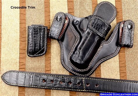 Brigade Custom Holsters Leather Gun Holsters Concealed Carry Holstsers And Western Holsters
