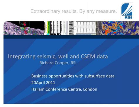 Integrating Seismic Well And Csem Data
