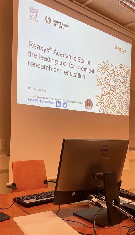 Giulia Moncelsi På Linkedin Chemistry Reaxys