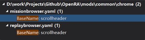 Uncorrected Basename For Scrollitem In Yaml · Issue 20325 · Openra