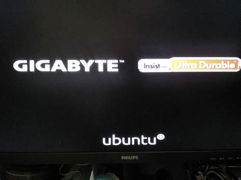 multi boot ubuntu stuck on loading screen super user