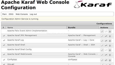 Karaf教程第3部分 使用osgi Metatype服务和felix Webconsole改善配置编辑apache Karaf Web