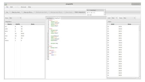 simplecpu simulators