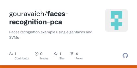 Github Gouravaich Faces Recognition Pca Faces Recognition Example Using Eigenfaces And Svms