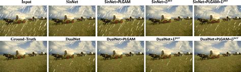 Figure 1 From Dual Heterogeneous Complementary Networks For Single Image Deraining Semantic