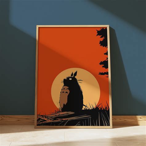Totoro Collection Posters Printable Wall Art Digital Print