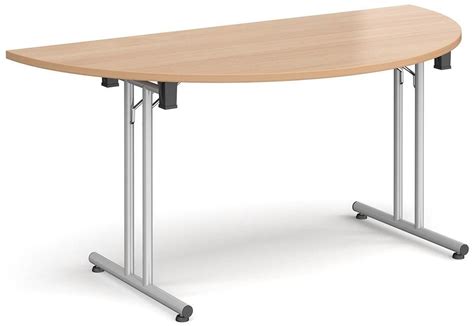 Semi Circular Folding Table Office Furniture Direct