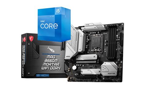 Intel Core I Cores Threads Alder Lake LGA Processor MSI MAG B M MORTAR WIFI