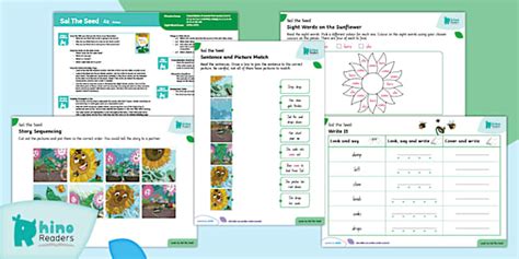 Level 4a Sal The Seed Guided Reading Pack Teacher Made