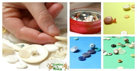Colorful Button Sorting Activity For Easy Prebabe STEM
