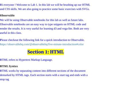 Lab 1 Html Css Svg Bowen1206 Observable