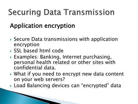 Ppt Securing Data Transmission Powerpoint Presentation Free Download