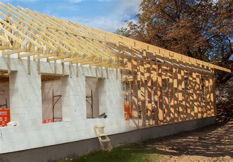 Timber Frame House Compared To Concrete Block Construction Freimans