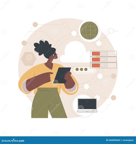 Big Data Architecture Abstract Concept Vector Illustration Stock Vector Illustration Of