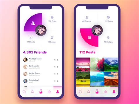 20 Mobile App Profile Screen Ui Design Updated Onaircode Ios App